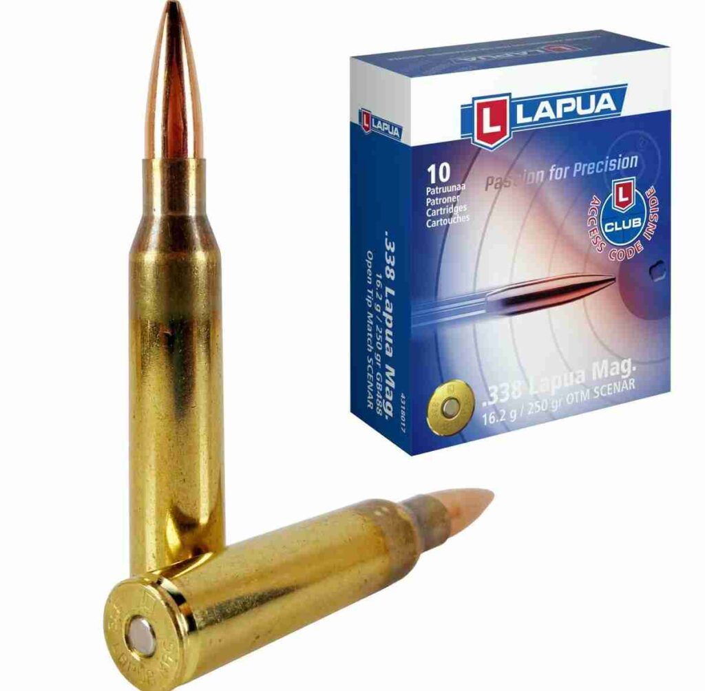 Lapua .338 Lapua Magnum SCENAR, GB488, OTM, 16,20g, 250gr